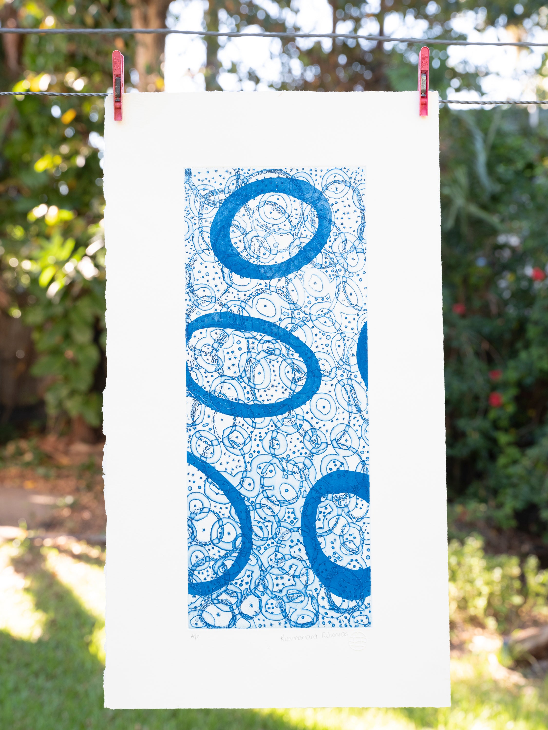 Rockholes (Blue) Ed: AP – Laundry Gallery Pty Ltd